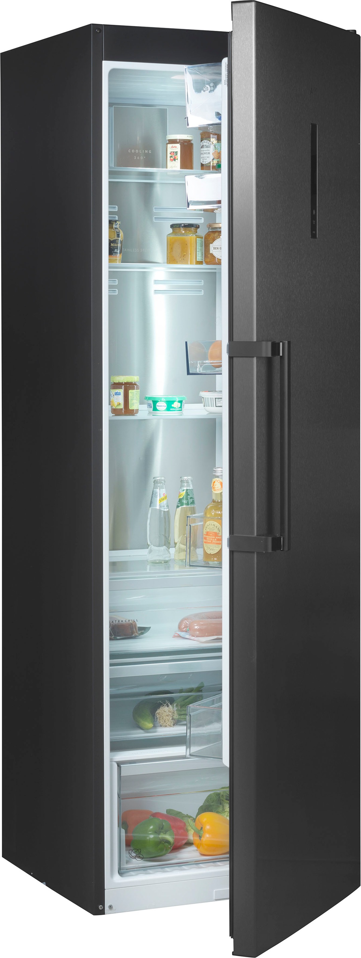 AEG Kühlschrank »RKB738E5MB«, RKB738E5MB, 186 cm hoch, 59,5 cm breit | BAUR