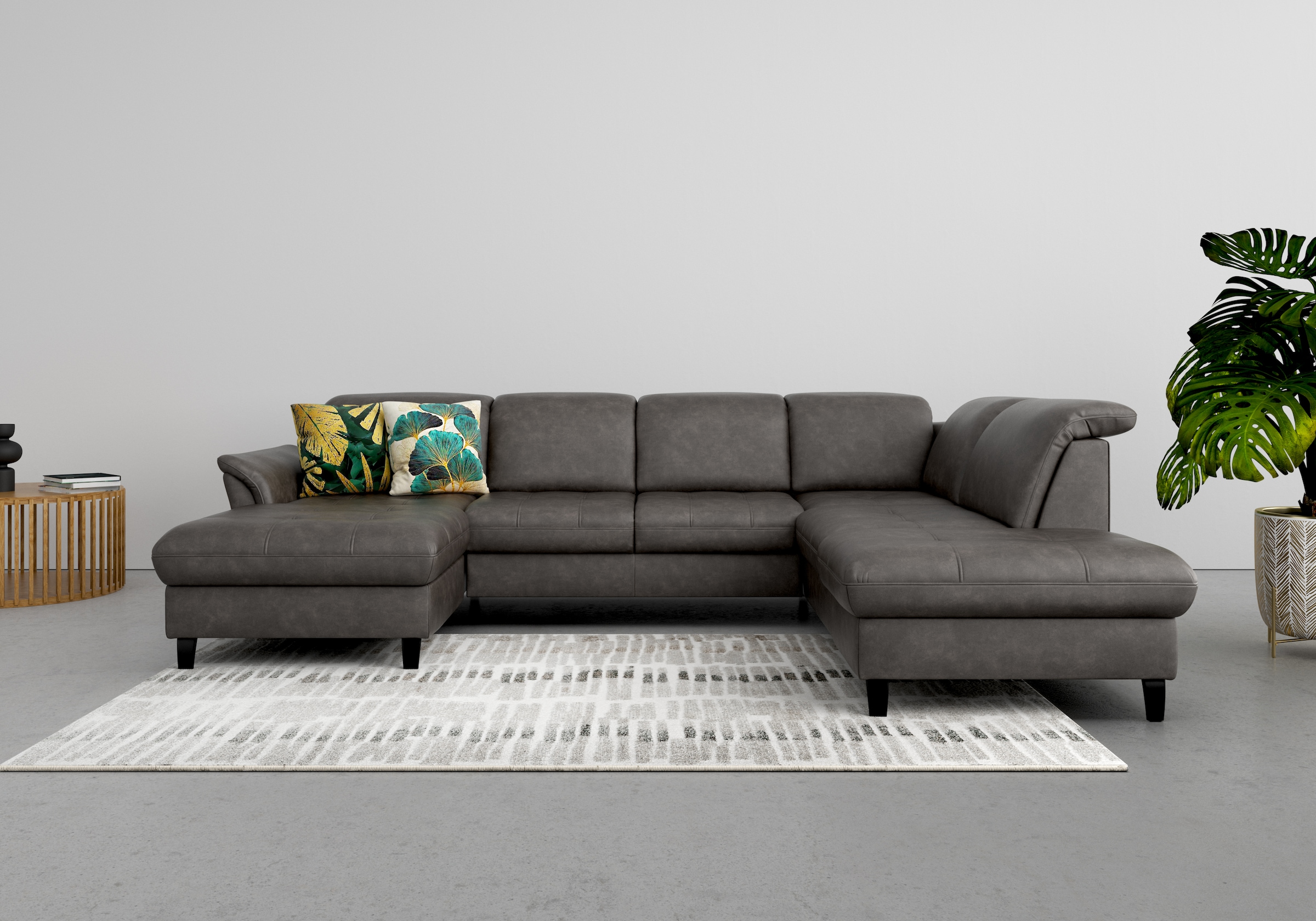 Preisvergleich für sit&more Wohnlandschaft Maggiore U-Form, wahlweise ...