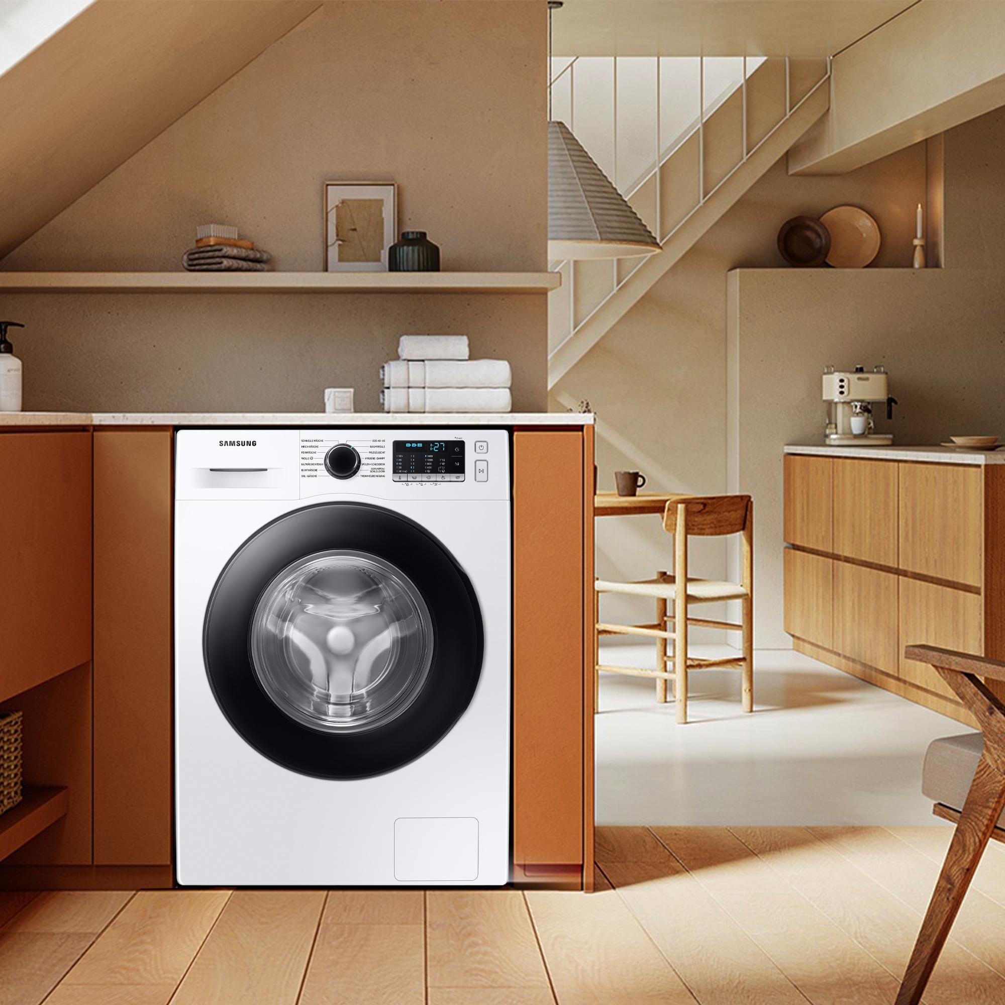 Samsung Waschmaschine »WW71TA049AE«, 7 kg, 1400 U/min, FleckenIntensiv ...