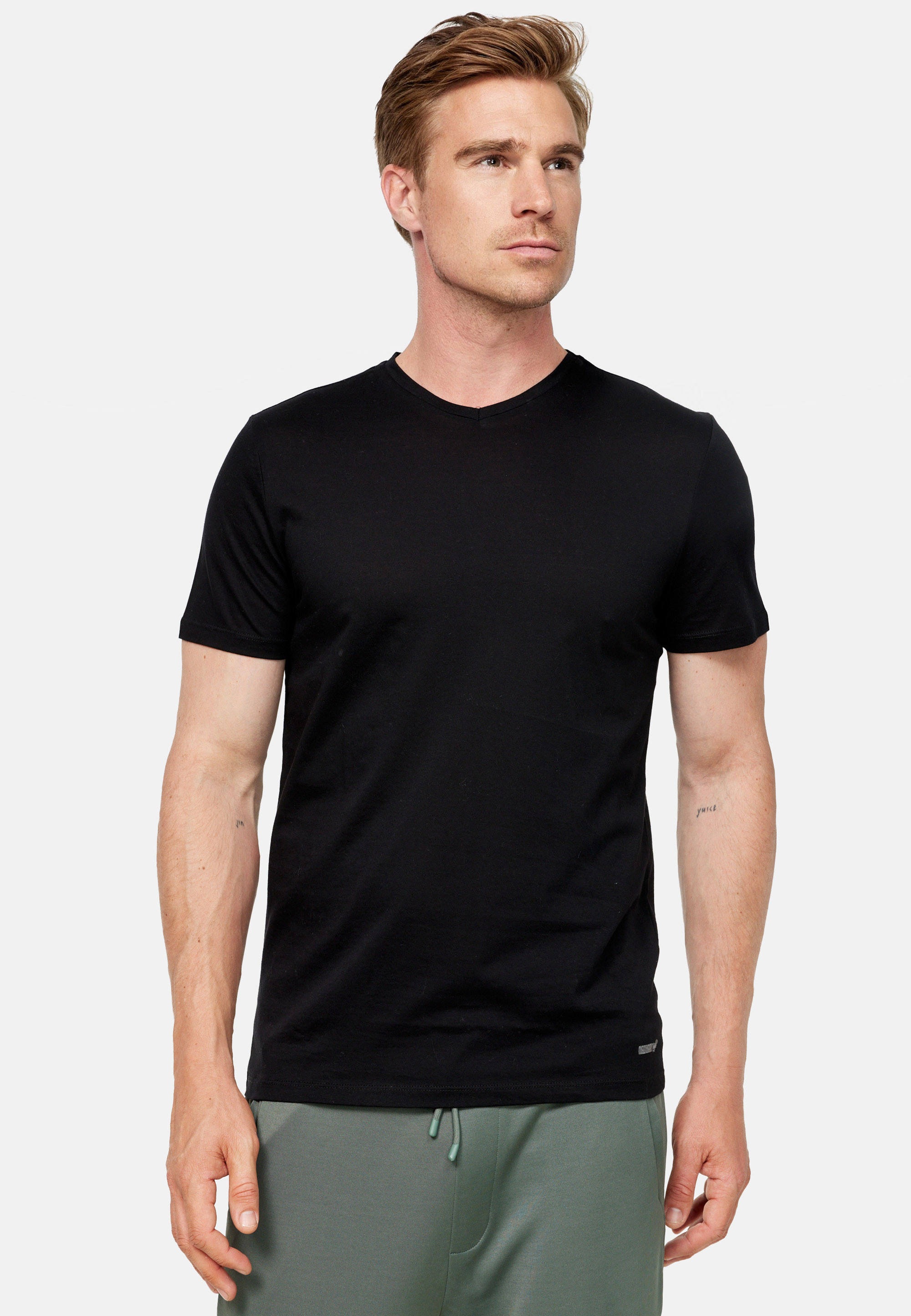 Ordinary Truffle T-Shirt »BREVAN«, mit stilvollem V-Ausschnitt ...