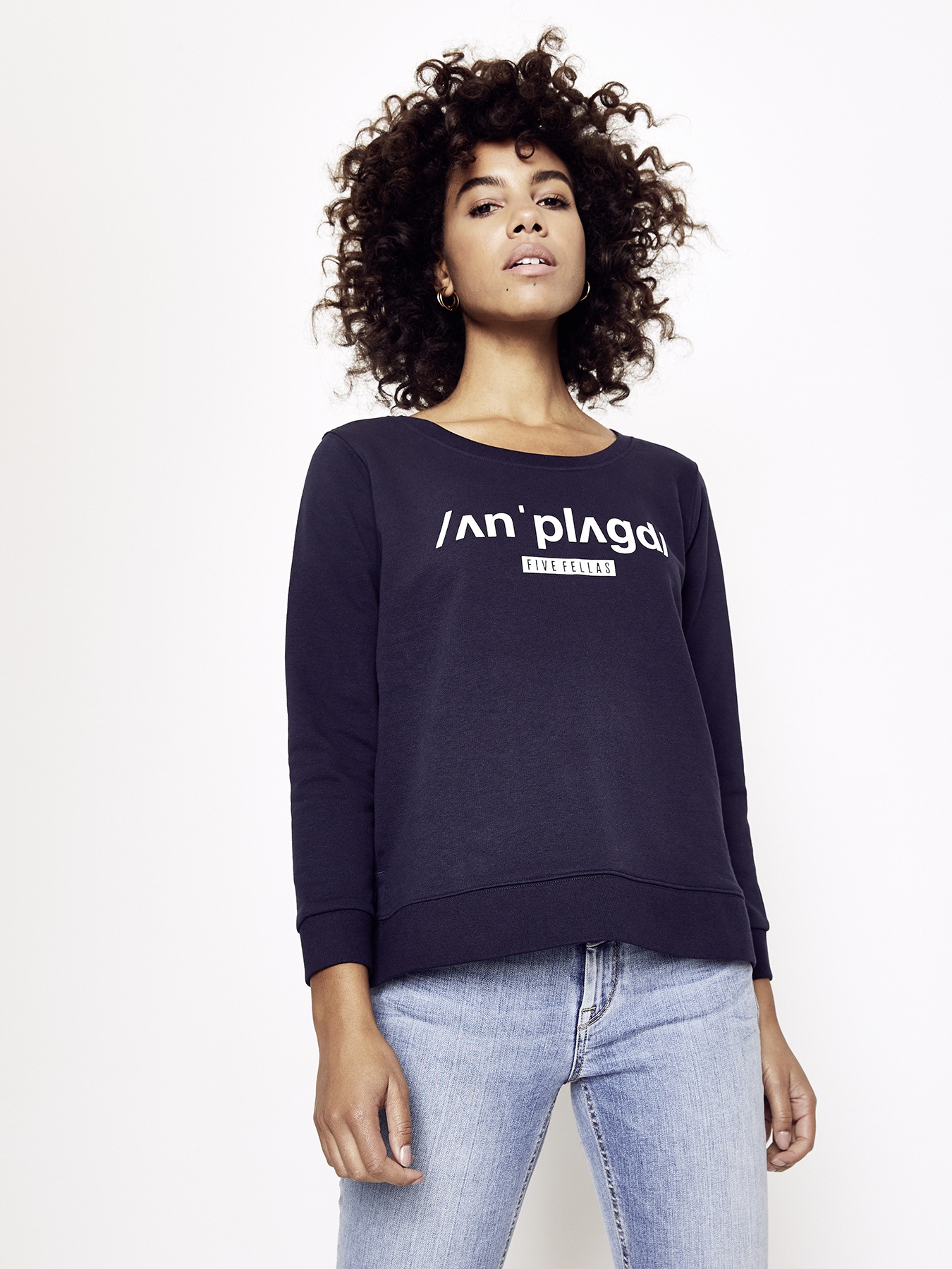 Black Friday FIVE FELLAS Sweatshirt »AMBER«, 3D Print | BAUR