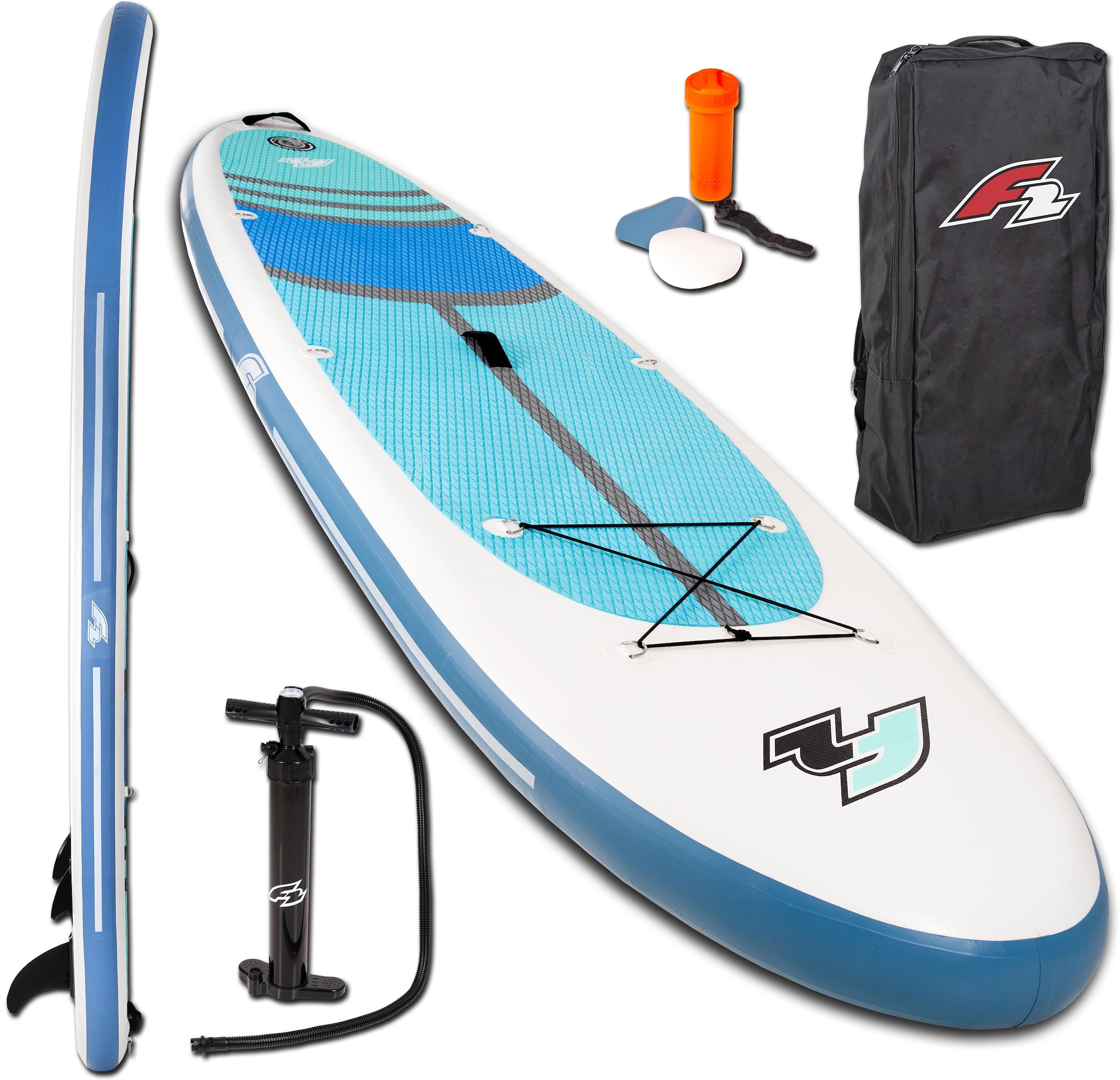 F2 Inflatable SUP-Board »F2 Cross 10,5«, (Set, 4 tlg.), ohne Paddel ...