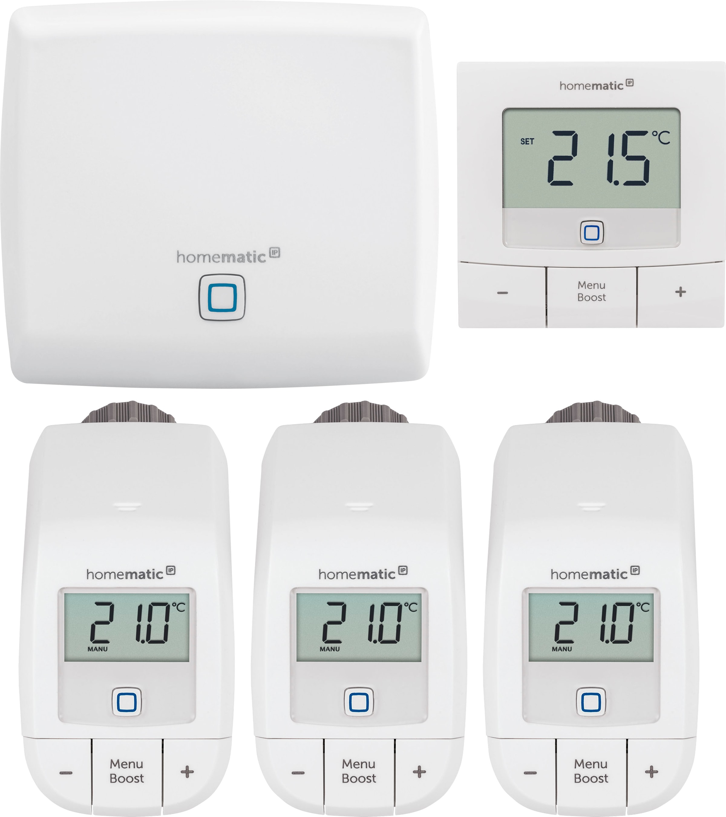 Homematic IP Smart-Home Starter-Set »Heizen Basic L (5-tlg)« | BAUR