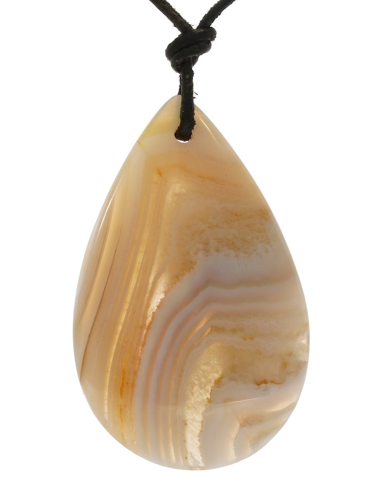 Adelia´s Kettenanhänger »Achat Edelstein Anhänger«, Steinschmuck ist ...