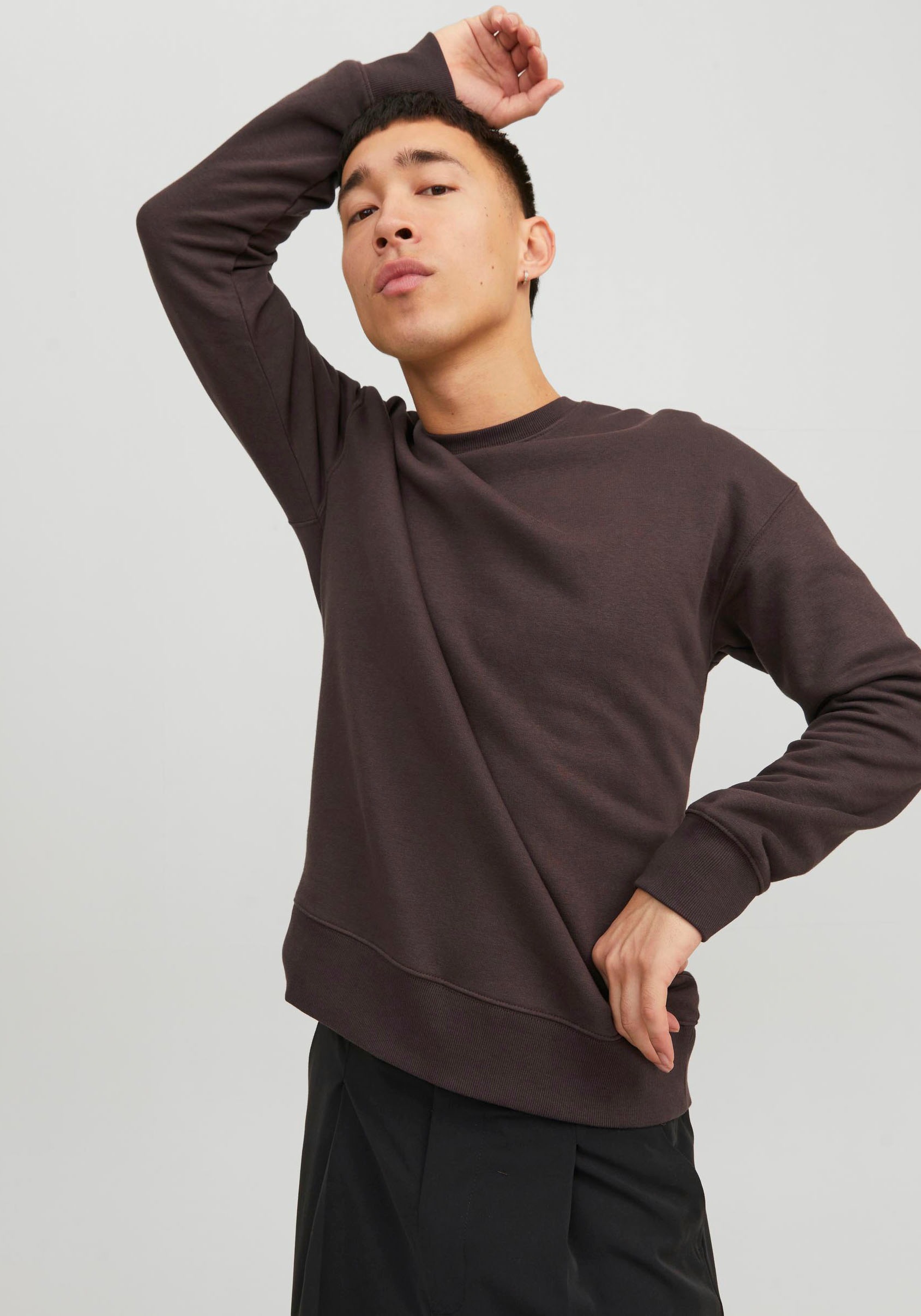 Black Friday Jack & Jones Sweatshirt »JJESTAR BASIC SWEAT CREW NECK ...