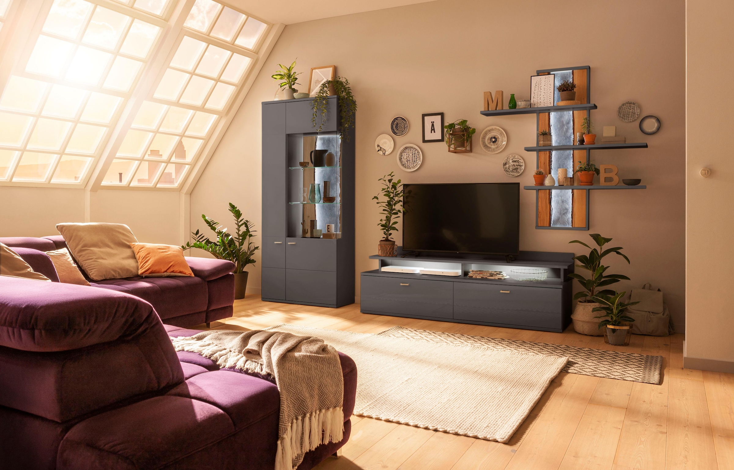 set one by Musterring TV-Aufsatz »TACOMA«, Typ 61 | BAUR