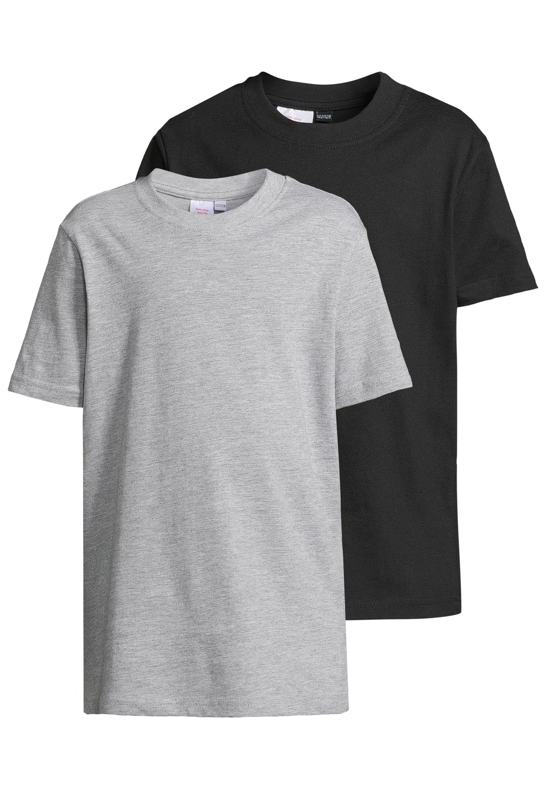 URBAN CLASSICS T-Shirt »Urban Classics Kids Basic Tee 2-Pack«, (1 tlg.) | BAUR