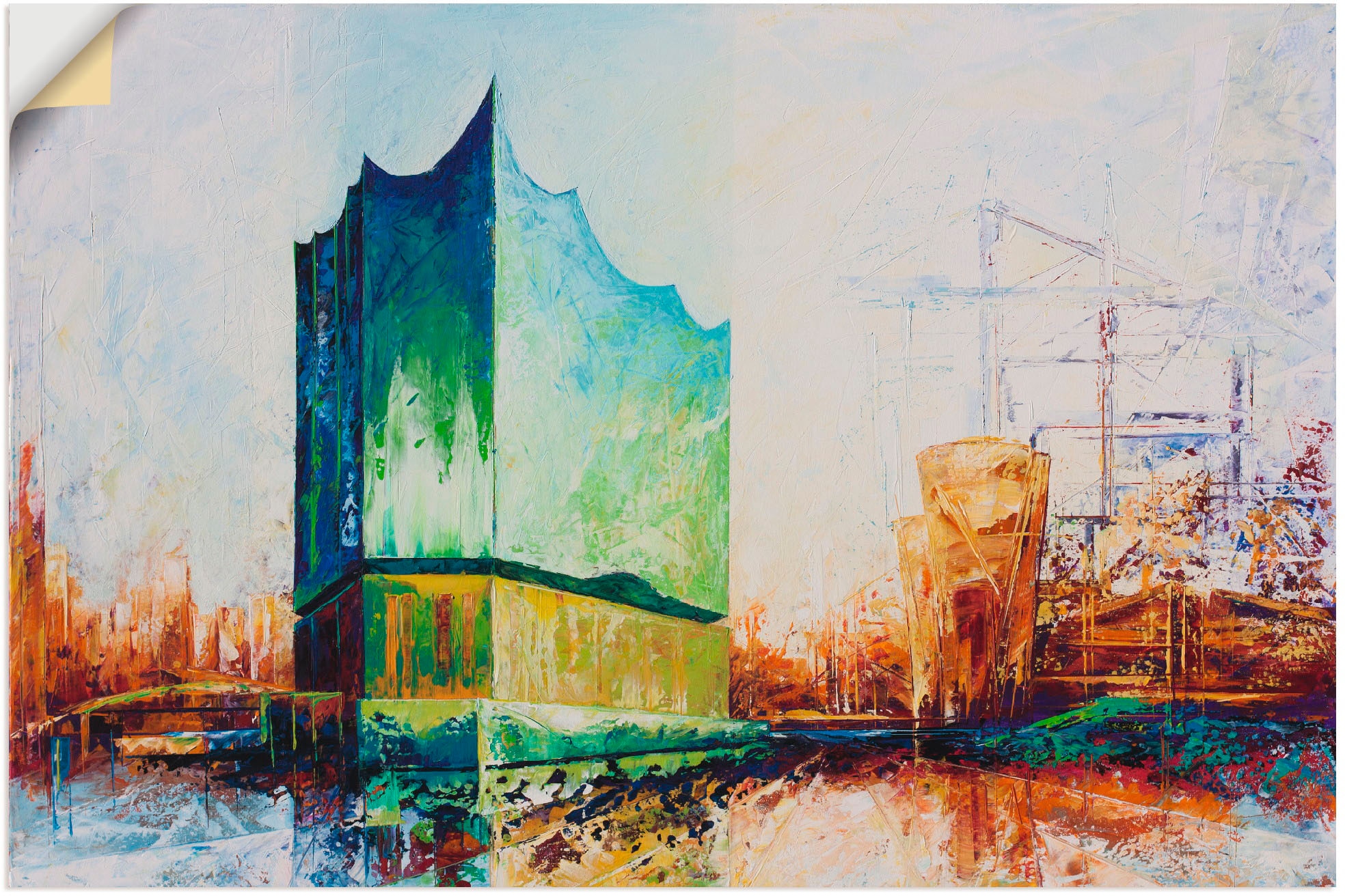 Artland Wandbild »Elbharmonie Hamburg«, Deutschland, (1 St.) kaufen | BAUR