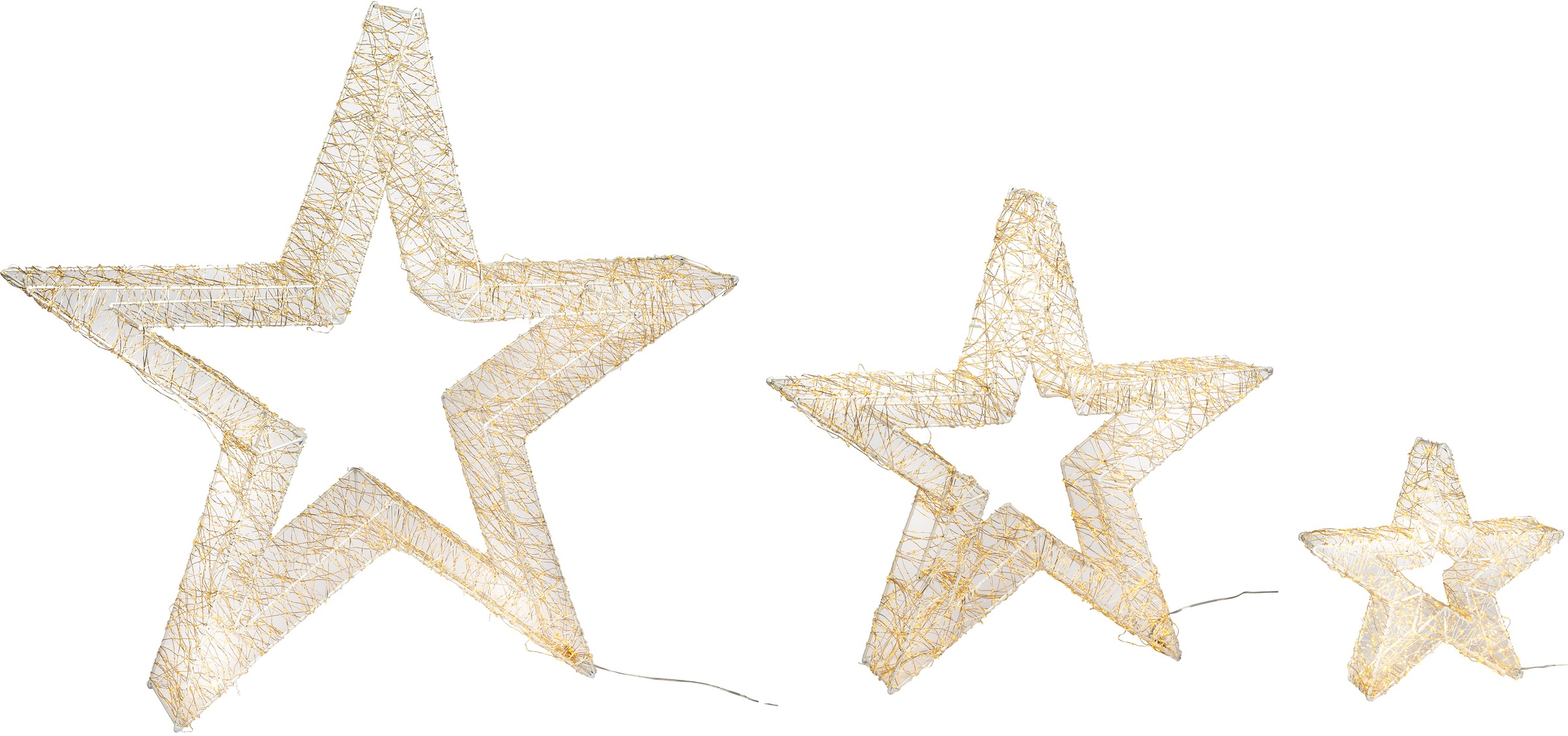 Star-Max LED Stern »Weihnachtsstern, Weihnachtsdeko aussen«, 7680 ...