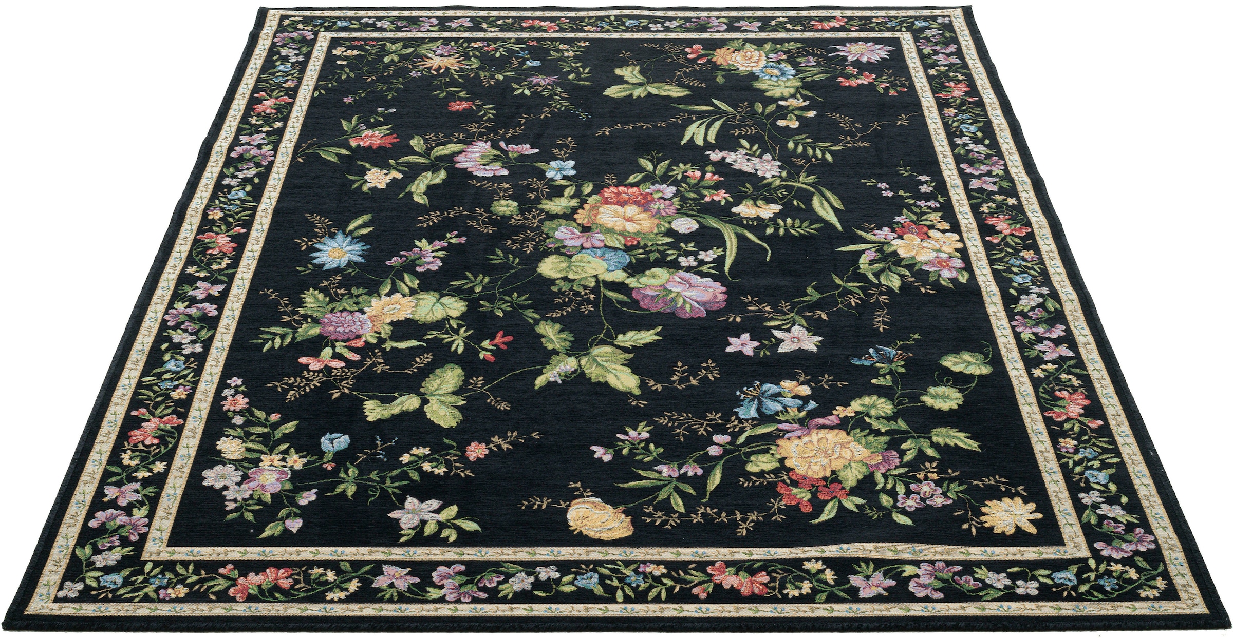 THEKO Teppich »Flomi Sagrini«, rechteckig, Flachgewebe, Pastell-Farben ...