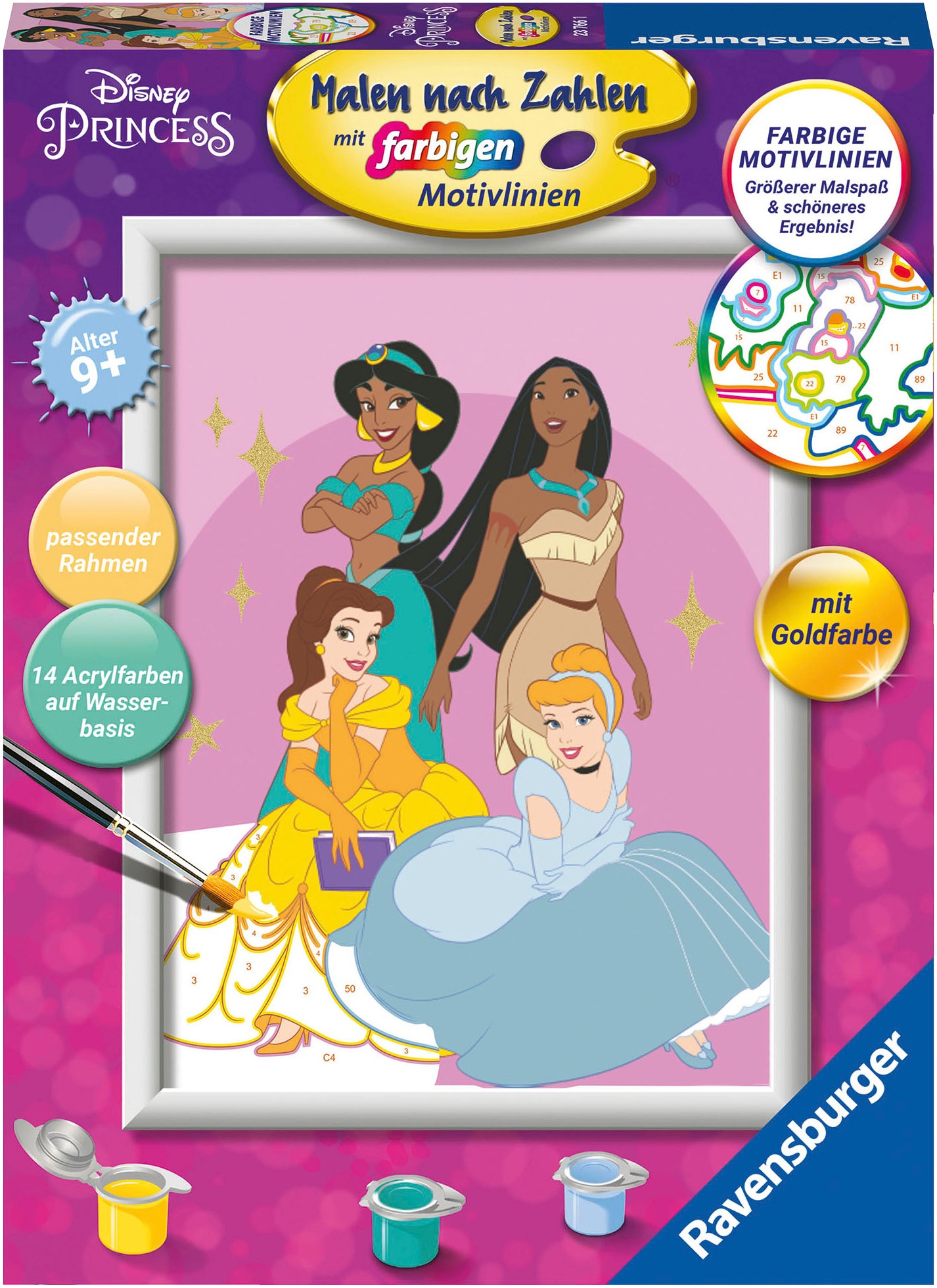 Ravensburger Malen nach Zahlen »Disney Prinzessinnen« | BAUR