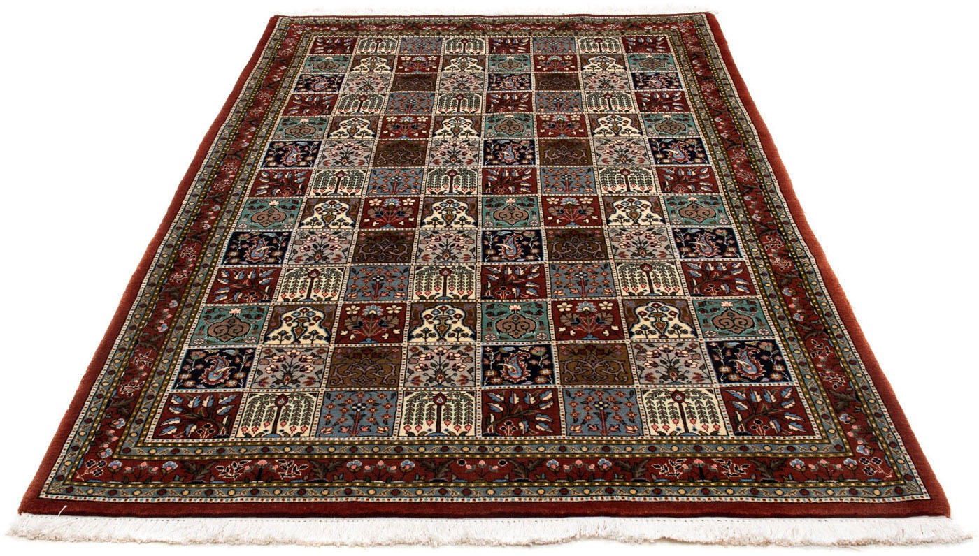 morgenland Wollteppich »Moud Felder 210 x 140 cm«, rechteckig, 10 mm ...