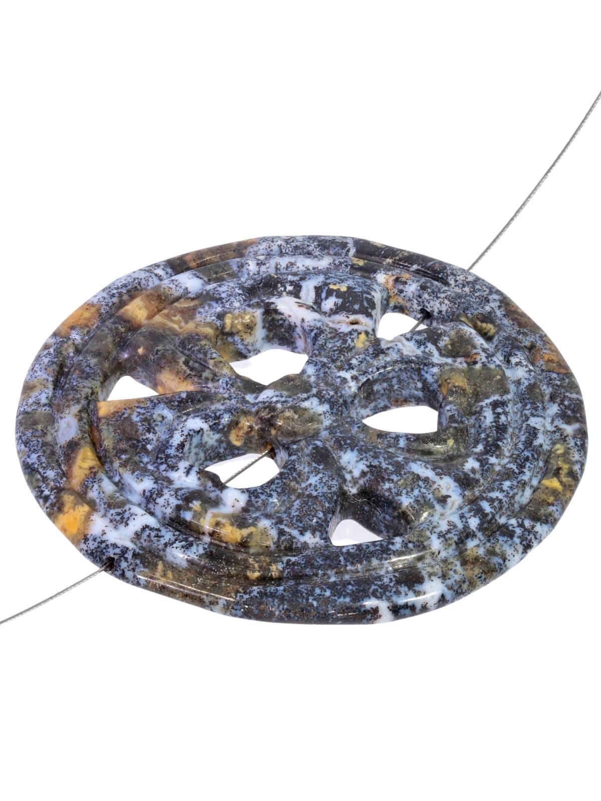 Adelia´s Kettenanhänger »Achat Edelstein Anhänger« für bestellen | BAUR