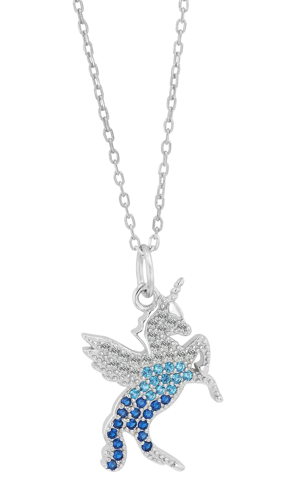 Adelia´s Kette ohne Anhänger »Kinder Halskette – Einhorn aus 925 Silber ...
