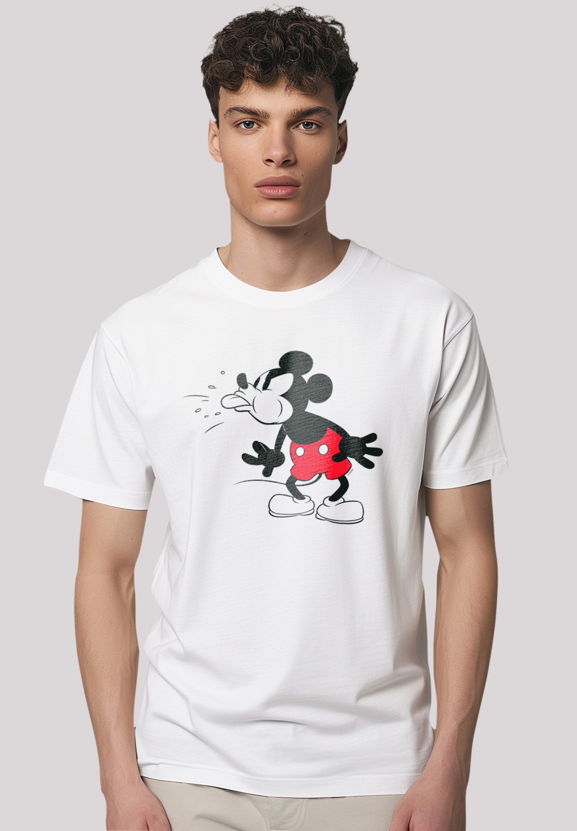 F4NT4STIC T-Shirt »Disney Micky Maus Vintage Retro Zeichentrick ...